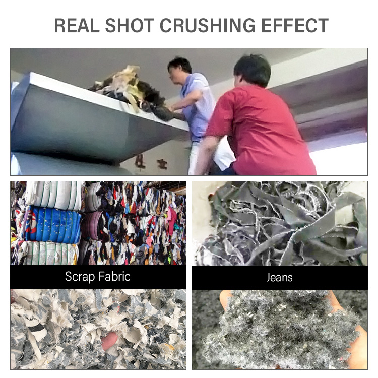 fabric crusher cloth shredder small machine good for Studio - LONGHE