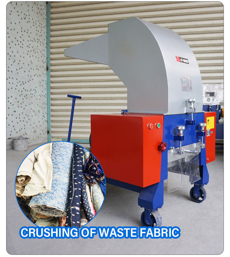 fabric crusher cloth shredder small machine good for Studio - LONGHE